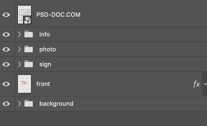 Germany ID card front + back - PSD Store
