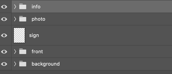 Residence Permit Norway front side - PSD Store